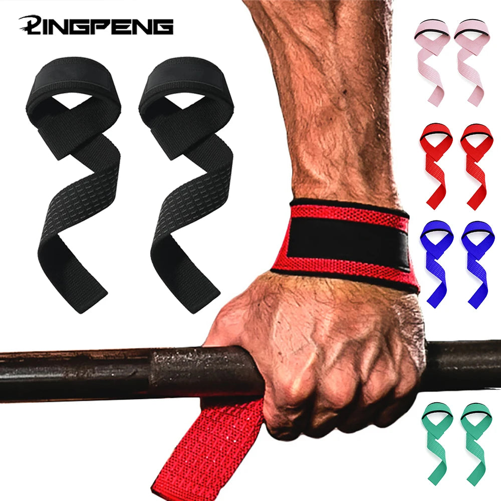 Adjustable Weightlifting Wrist Straps – CS Fit and Well